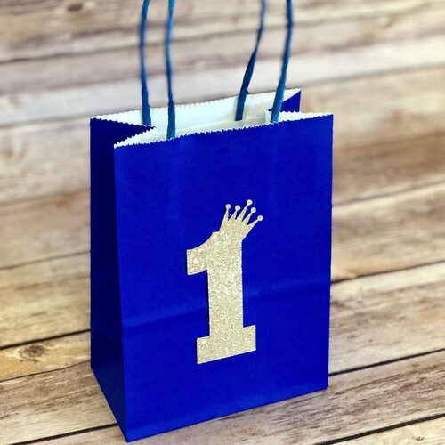Royal Prince Crown Favor Gift Bags for Candy Treats Goodies. - Etsy