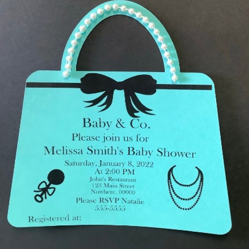 Purse Invitations - Etsy