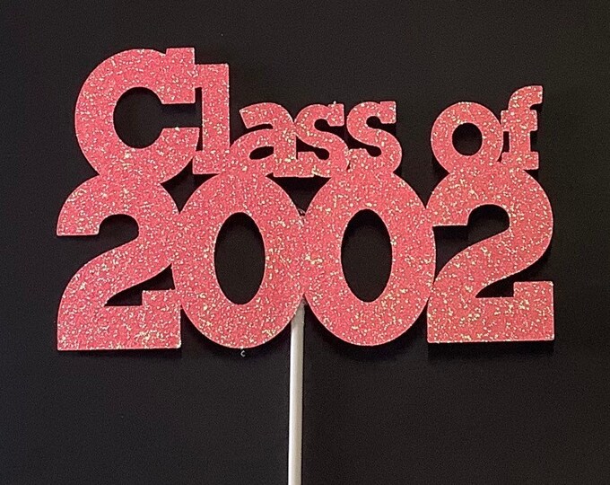 2002 Class Reunion, Mason Jar Tags, Class of 2002, Centerpiece, 2002 ...