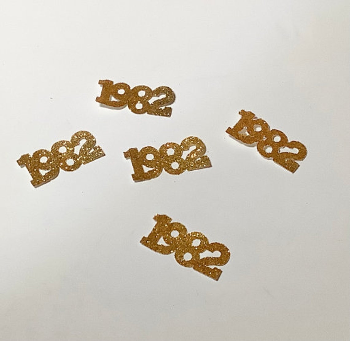 1982 Confetti for 40th Birthday Class Reunion or Anniversary | Etsy