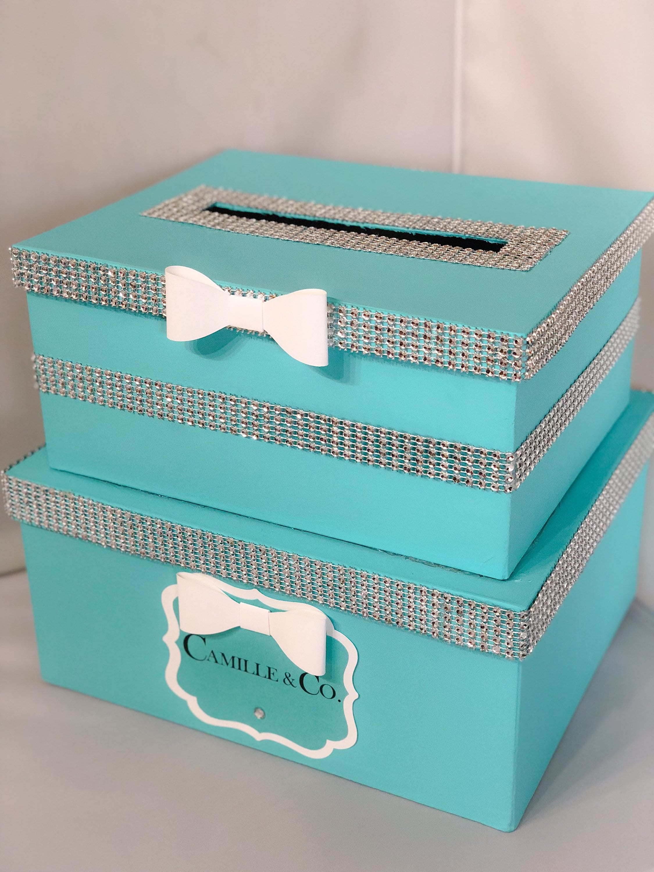 Money Card Box for Weddings Baby Showers Bridal Showers - Etsy