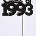 Class of 1993 Cake or Centerpiece Topper Pick for 30th Class Reunions ...