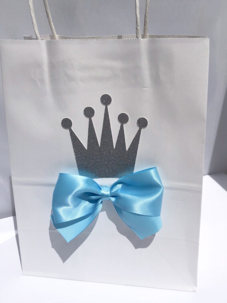 Prince Theme Favor Bags for Candy Treats Goodies White | Etsy