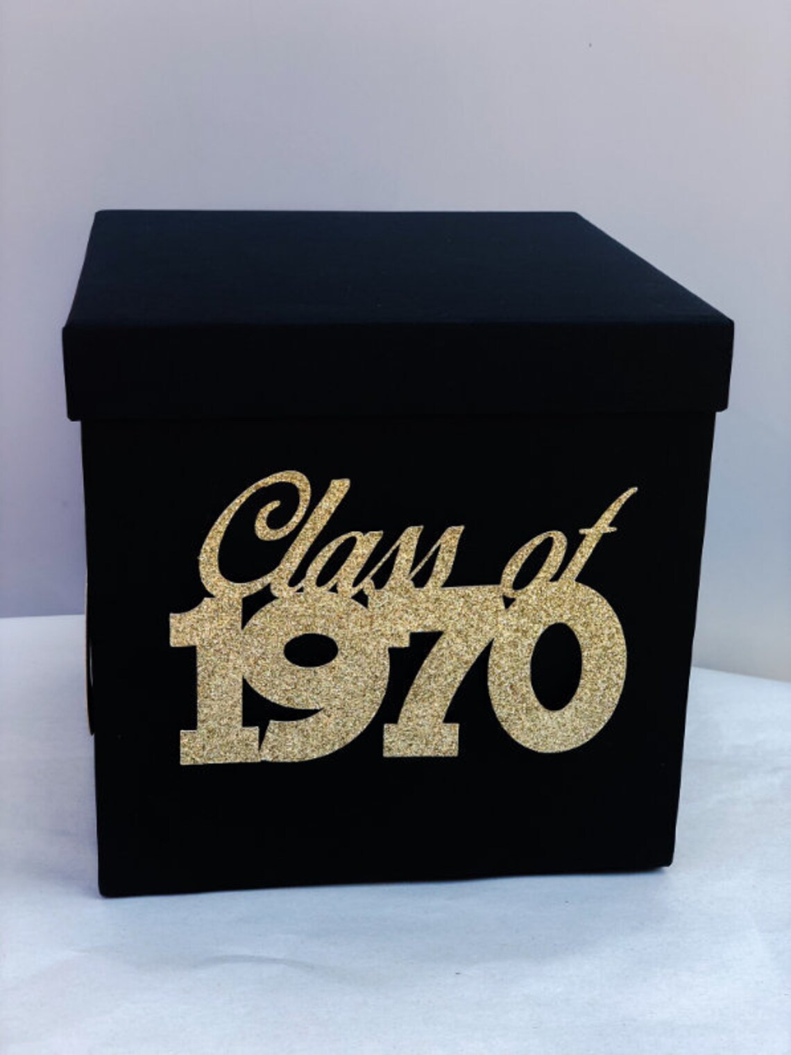 50th Class Reunion Centerpiece Class of 1970 Box Centerpiece Add Your ...