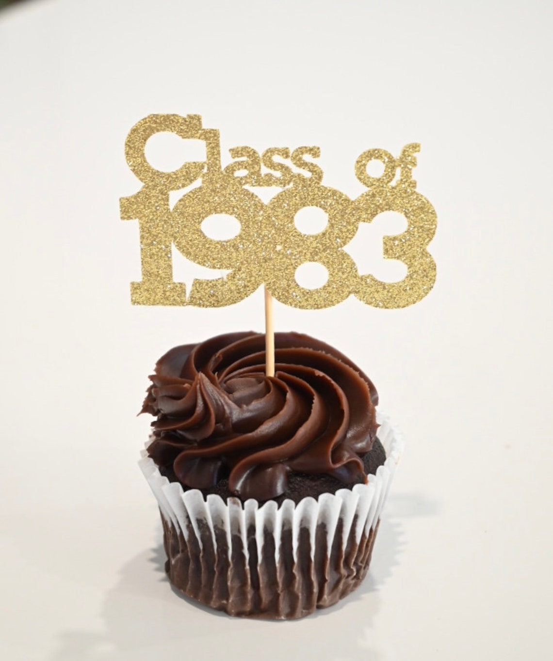 Class of 1983 Cupcake Toppers 40th Class Reunion Set of 12 Pick Your ...