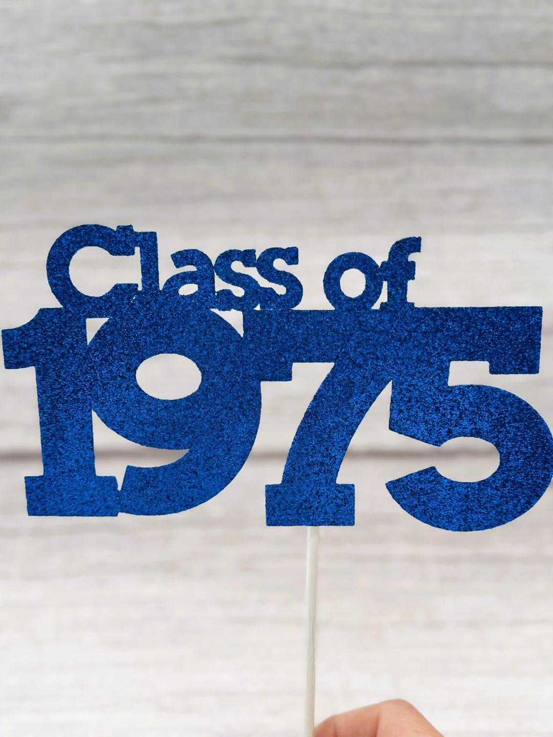 Class of 1975 Cake or Centerpiece Topper Pick for 50th Class Reunions ...