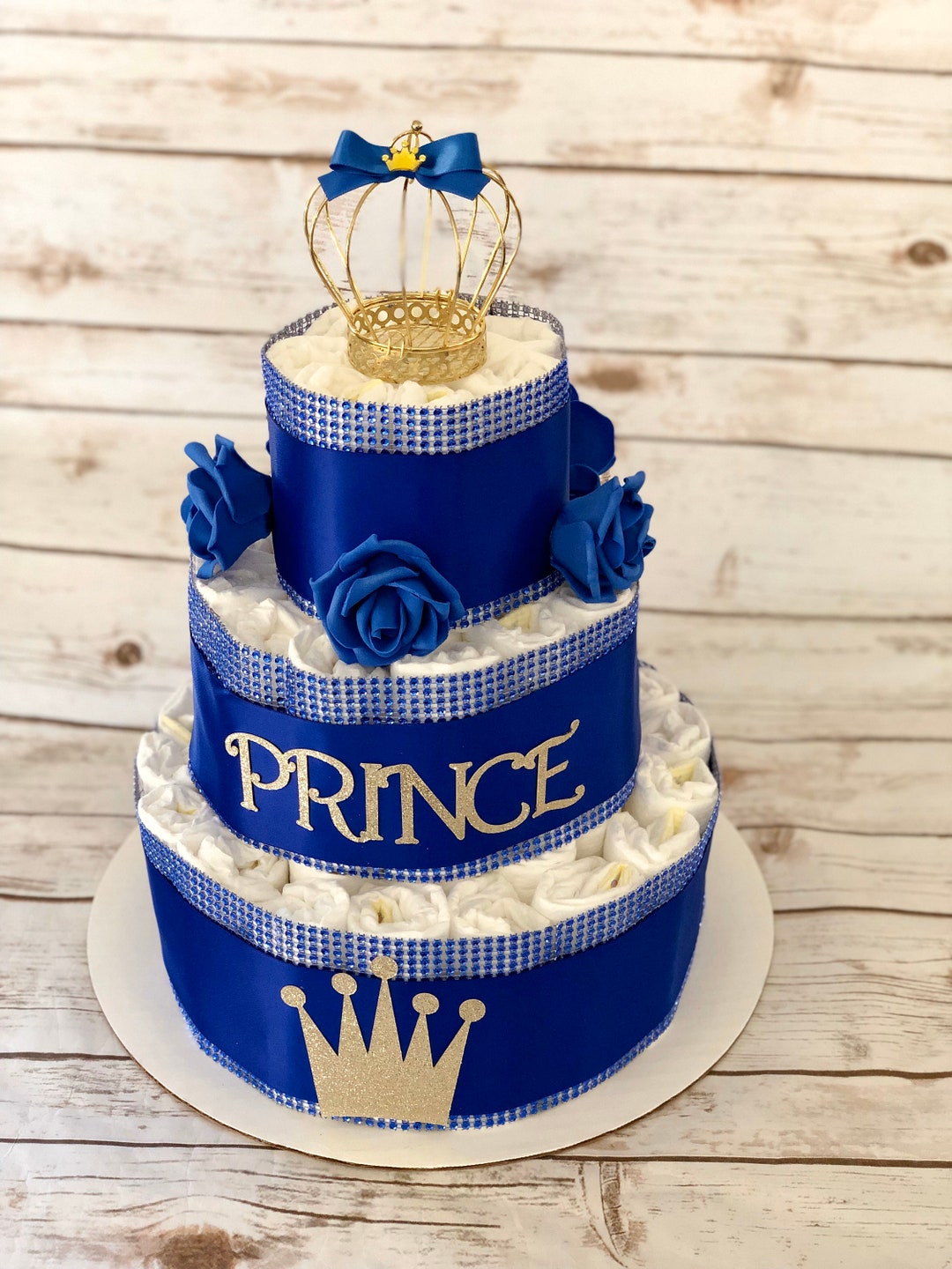 Prince Crown Pillow Cake