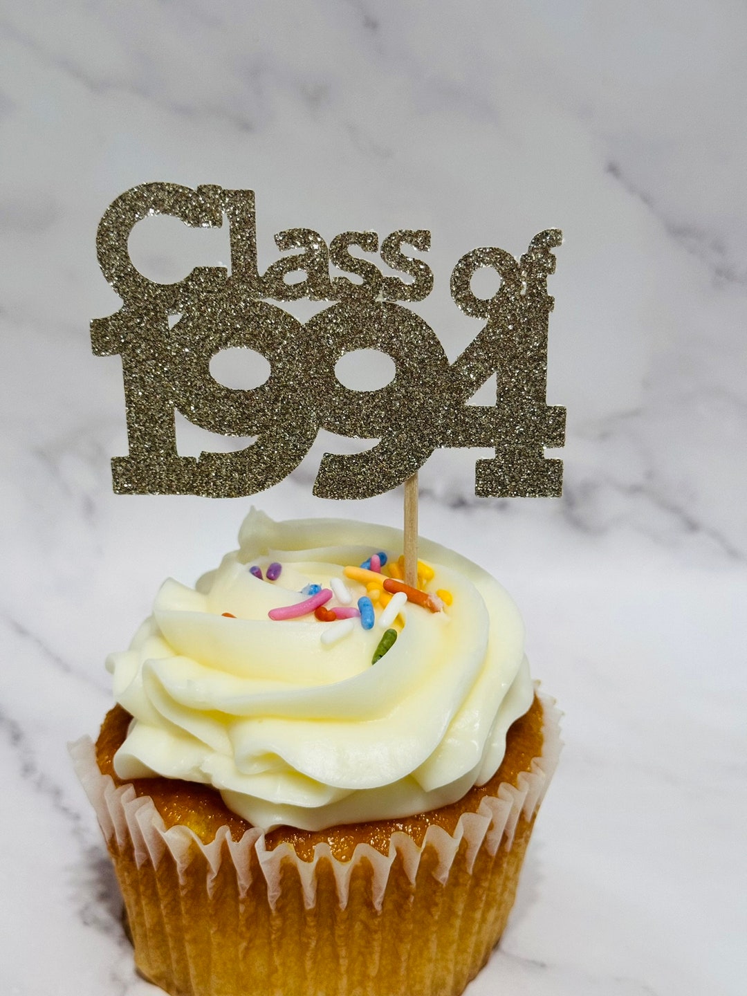 Class of 1994 Cupcake Toppers 30th Class Reunion Set of 12 Pick Your ...