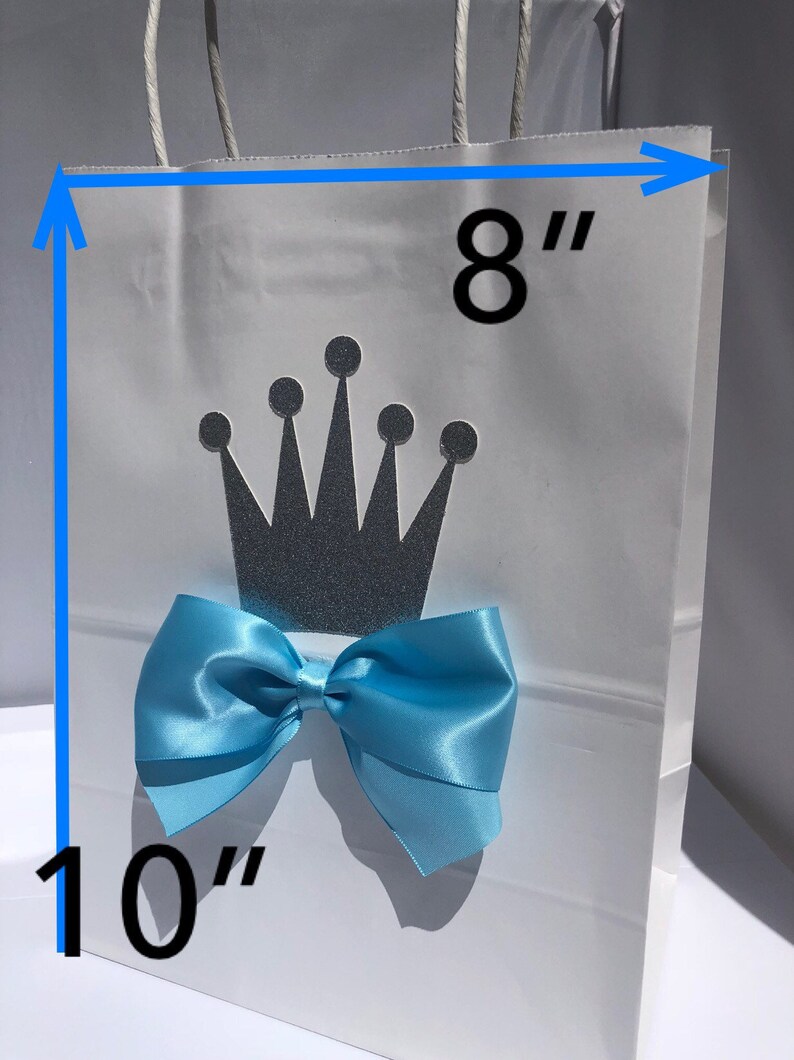Prince Theme Favor Bags for Candy Treats Goodies White | Etsy