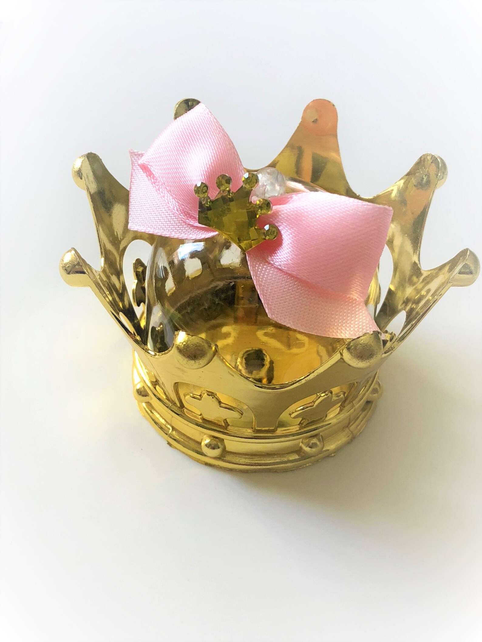 Princess Crown Favors Pink and Gold Containers for Candy or | Etsy