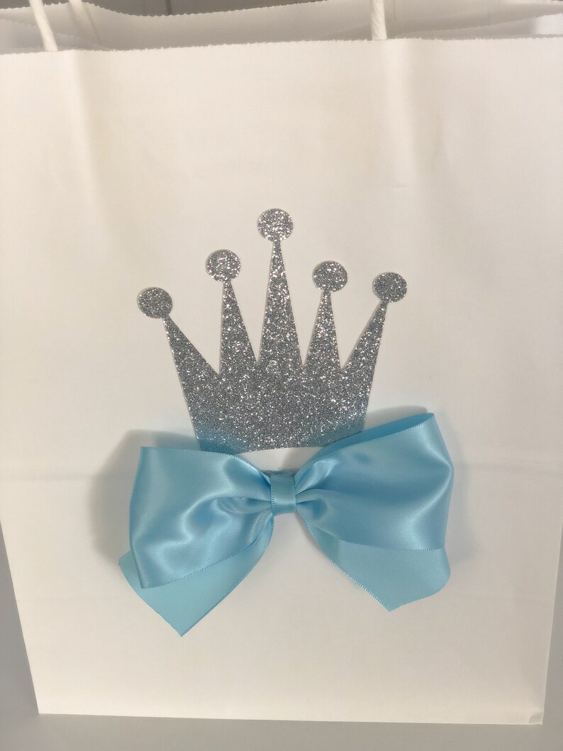 Prince Theme Favor Bags for Candy Treats Goodies White | Etsy