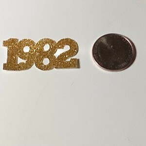 1982 Confetti for 40th Birthday, Class Reunion or Anniversary Confetti ...