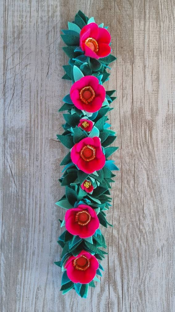 MOANA Full Head Felt Flower Crown/ Birthday Decoration/ Moana Disney ...