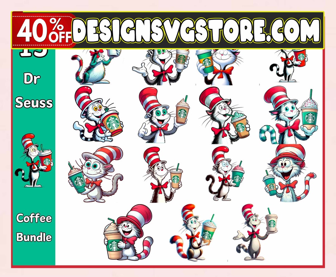 Dr Seuss Svg Dr Seuss Font Dr Seuss Hat SVG Dr Seuss for - Etsy