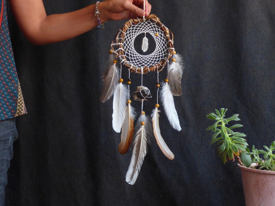 Protection Decor Dreamcatcher Authentic Willow Wood, Handmade Dream ...