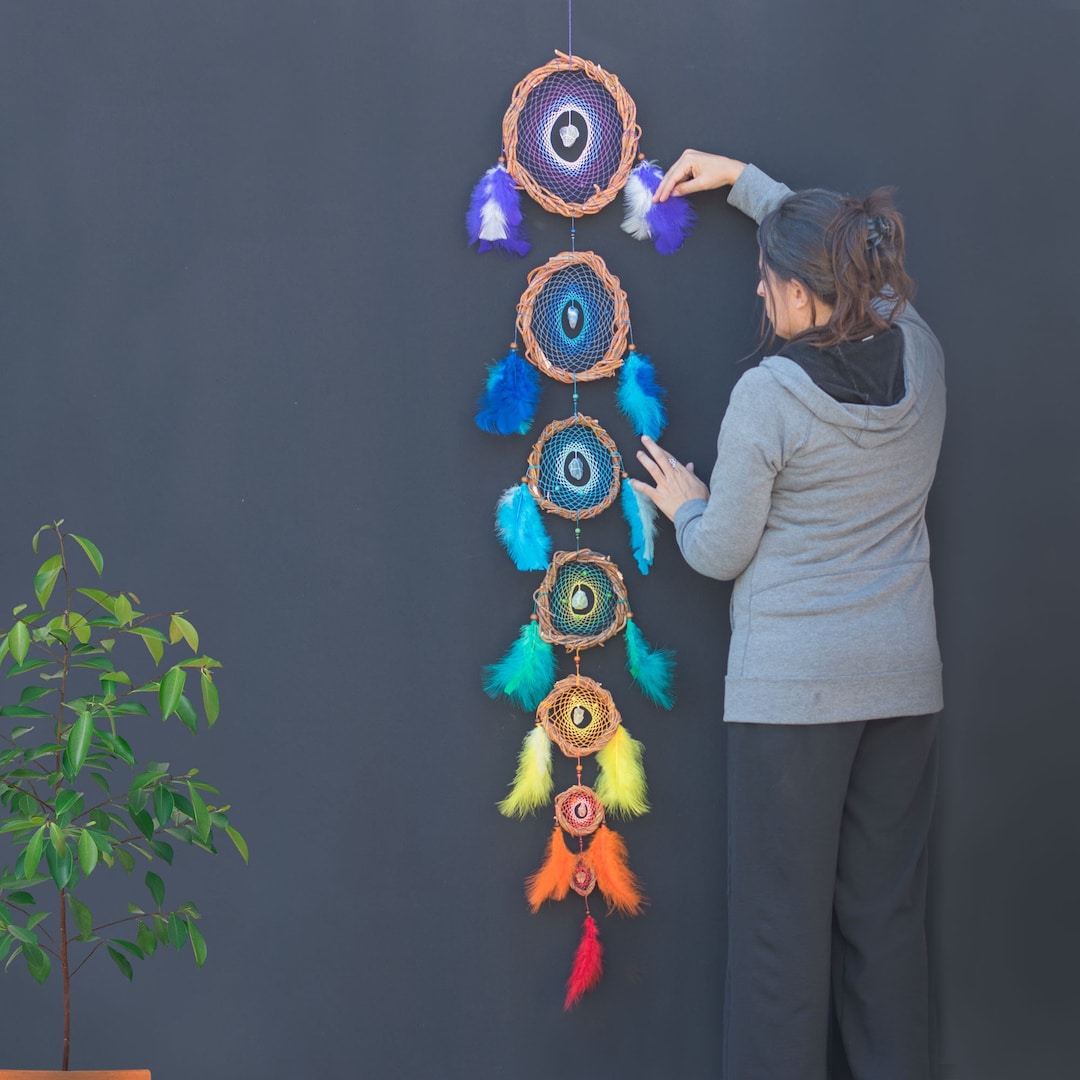 7 Chakra Wall Hanging: Boho Tapestries for Meditation Yoga - Etsy