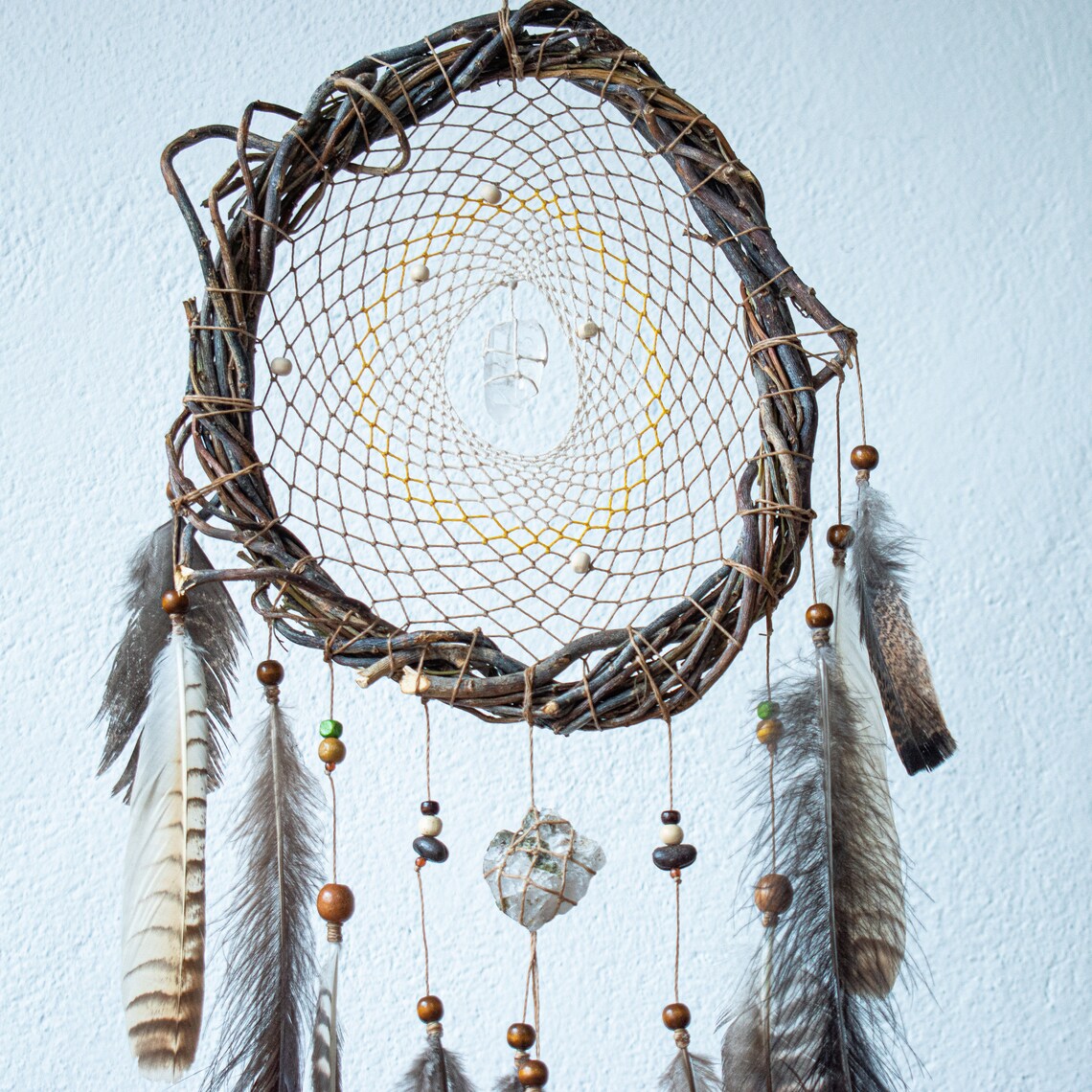 Authentic Energy Crystals Dream Catcher 3 Sizes Bedroom Decor - Etsy