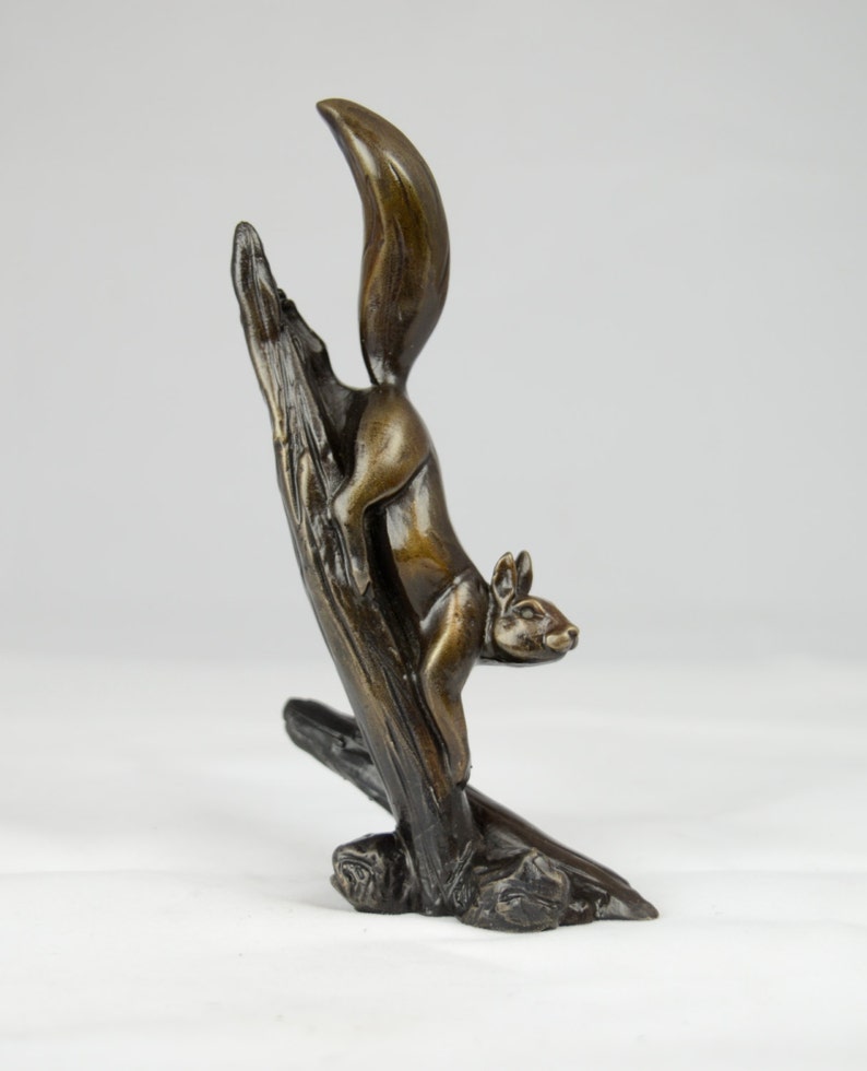 Red Squirrel Limited Edition Bronze Sculpture - Etsy