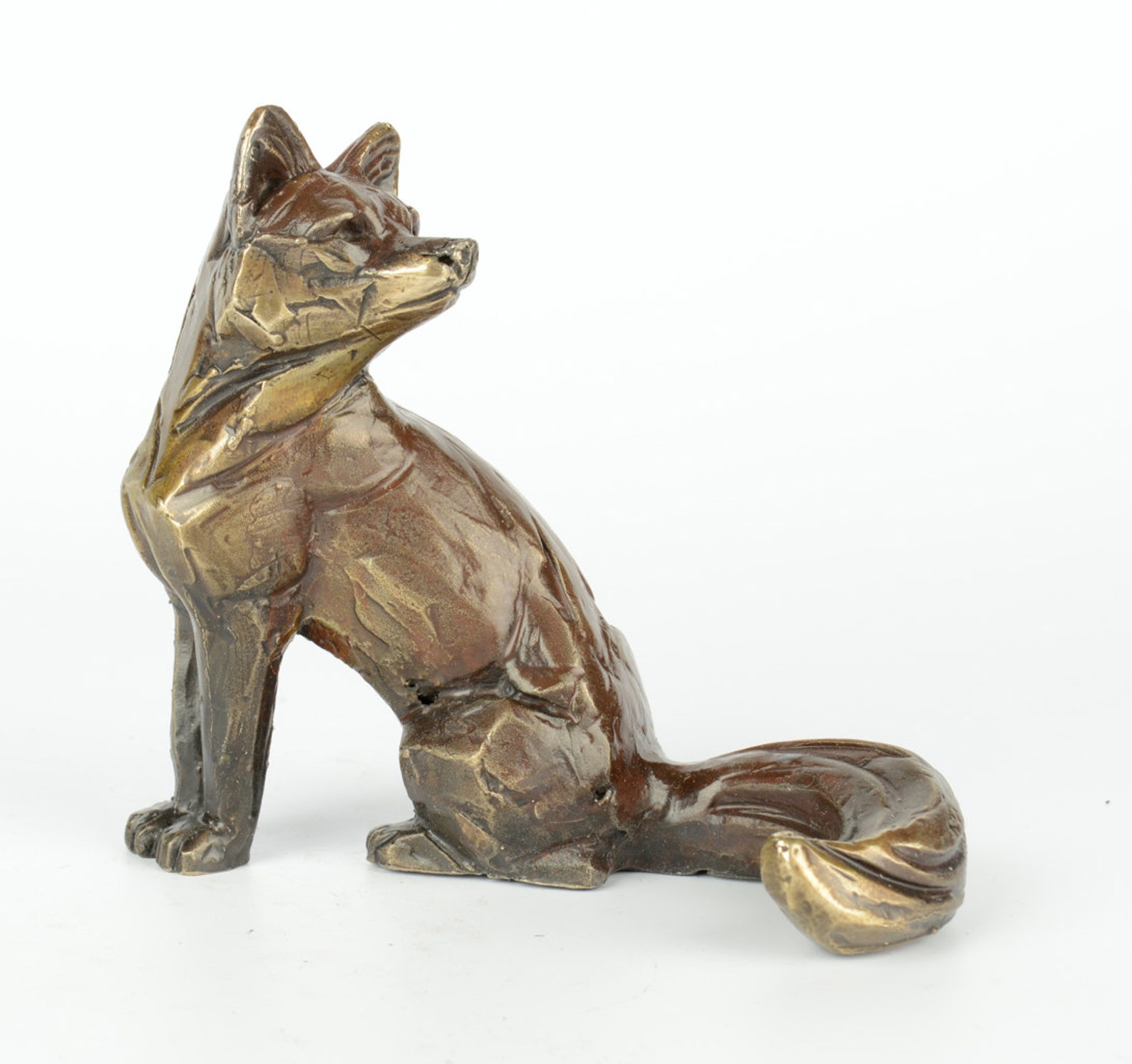 Bronze Fox Limited Edition Bronze Sculpture With Presentation Box - Etsy