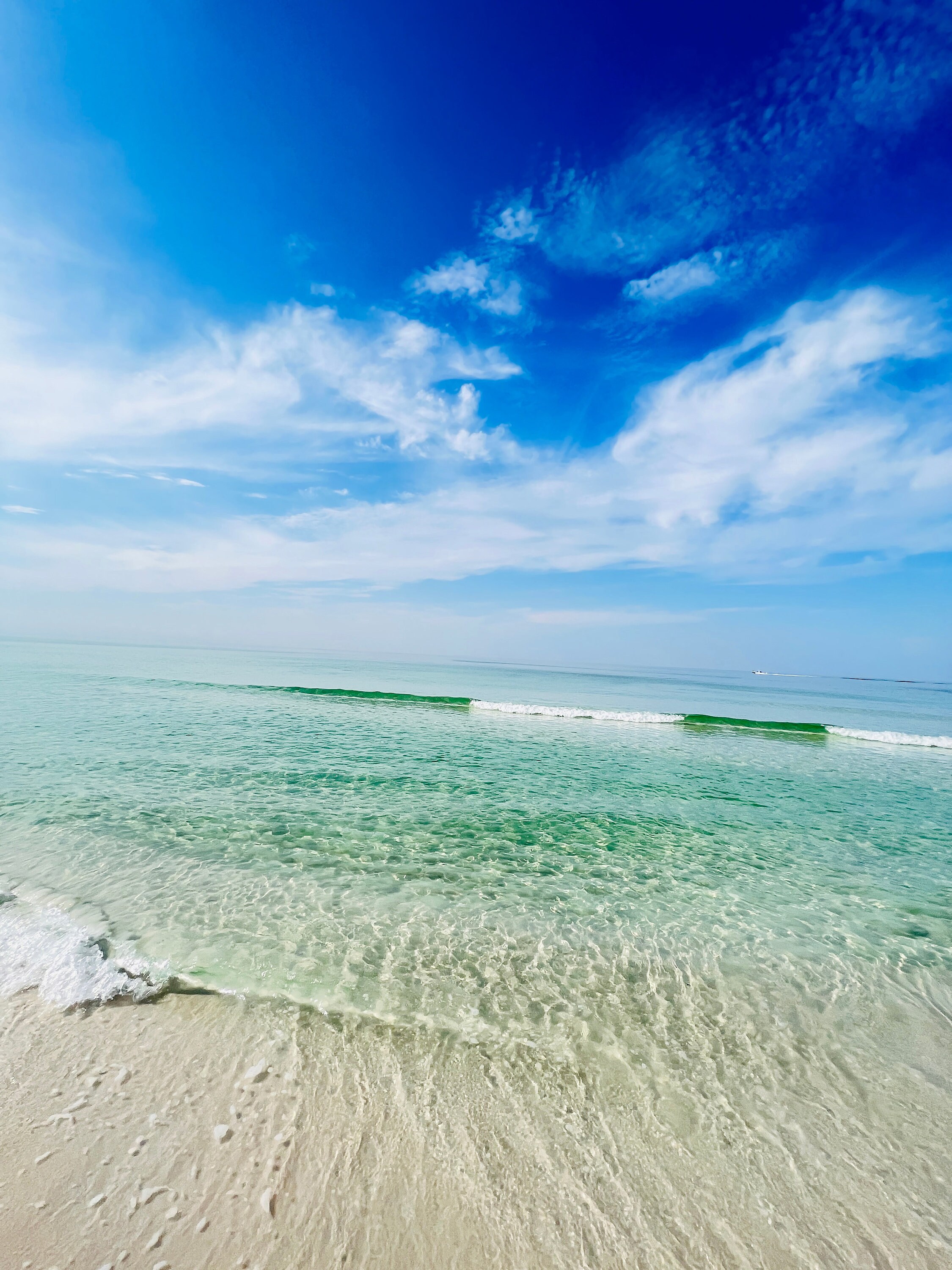 Coastal Florida 30A Grayton Beach Sand Ocean Waves Sky Digital Photo ...