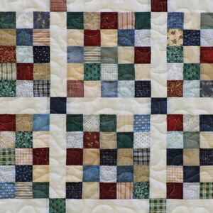 Postage Stamp Quilt - Etsy