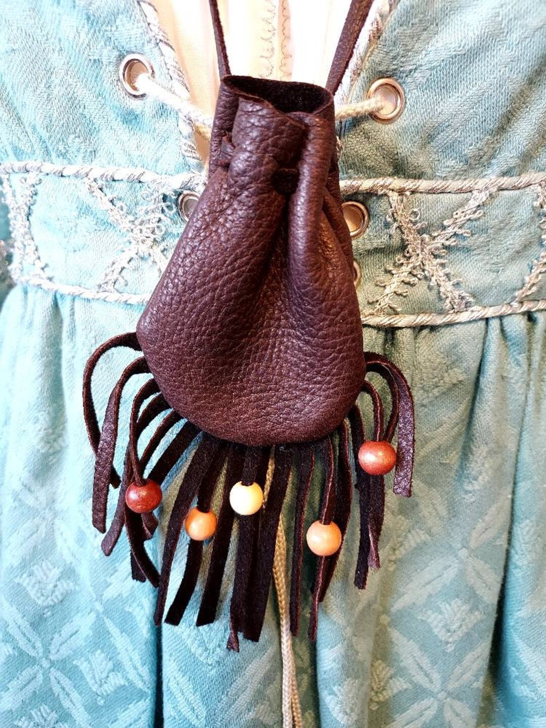 SUEDE MOJO POUCH, Tobacco Pouch, Crystal Pouch, Hippie Necklace ...