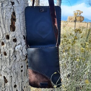 LEATHER MESSENGER BAG, Suede Leather Western Purse, Hippie Purse ...