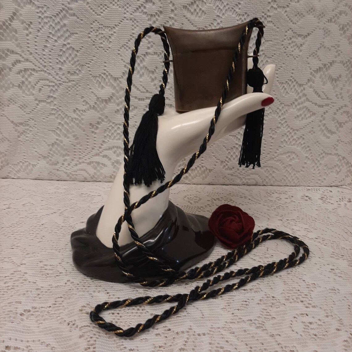 TIBETAN PRAYER BOX Mojo Box Pill Purse Vintage Trinket Box - Etsy