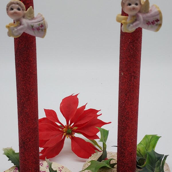 Flameless Angel Candles - Etsy