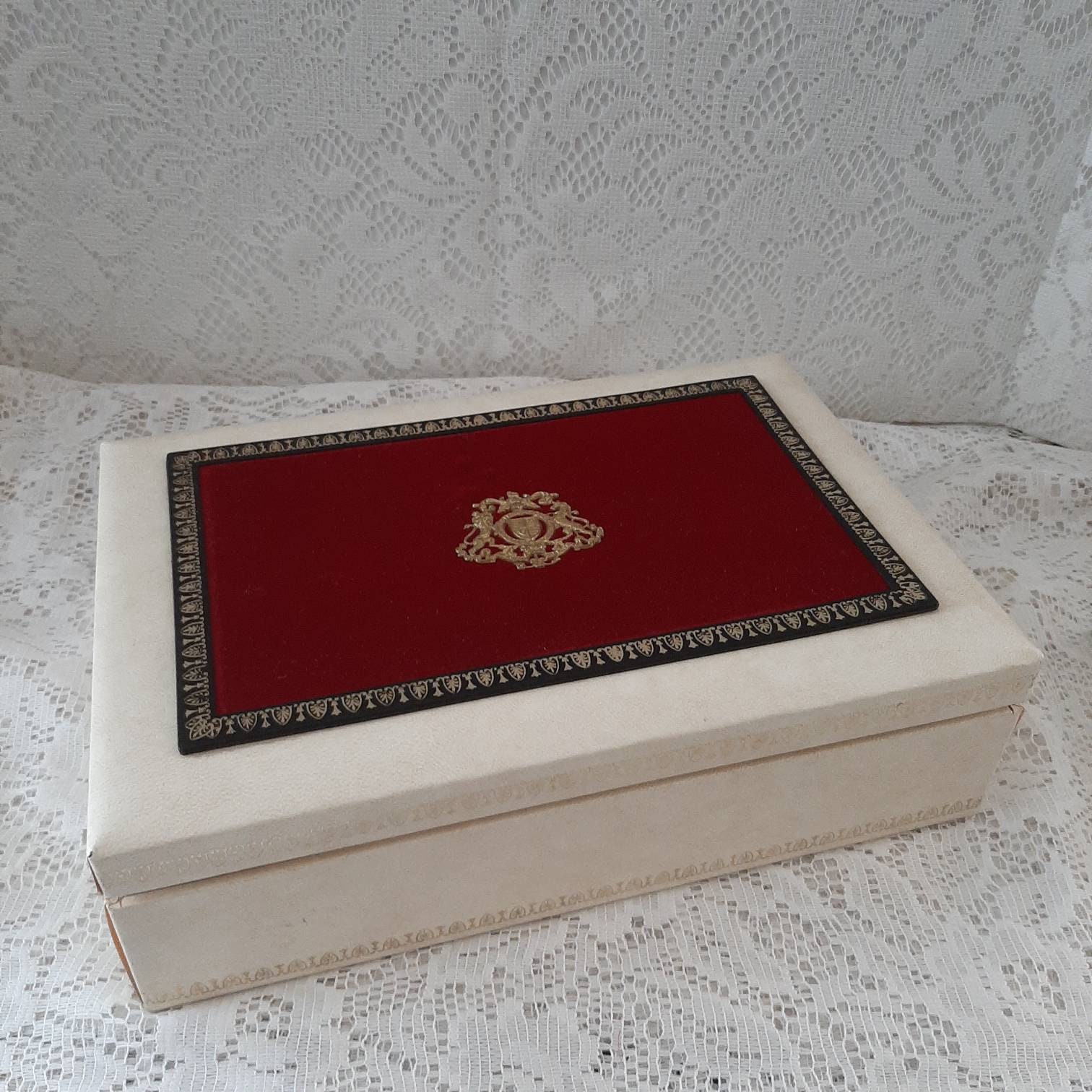 1960's SWANK JEWELRY BOX, 1960's Swank Jewelry Box, Vintage Treasure ...