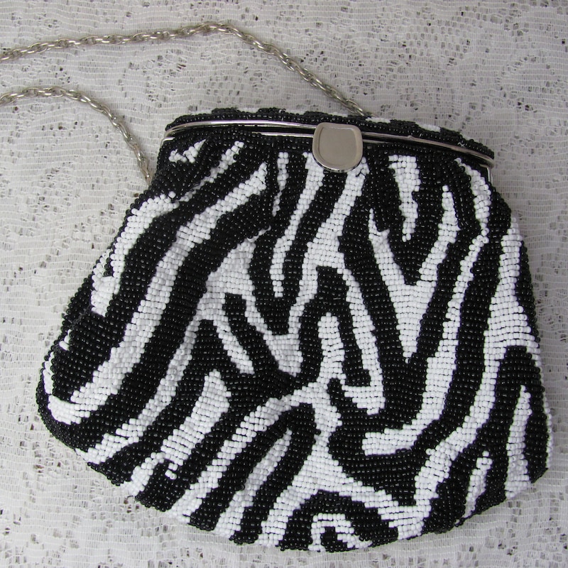 Zebra Clutch - Etsy