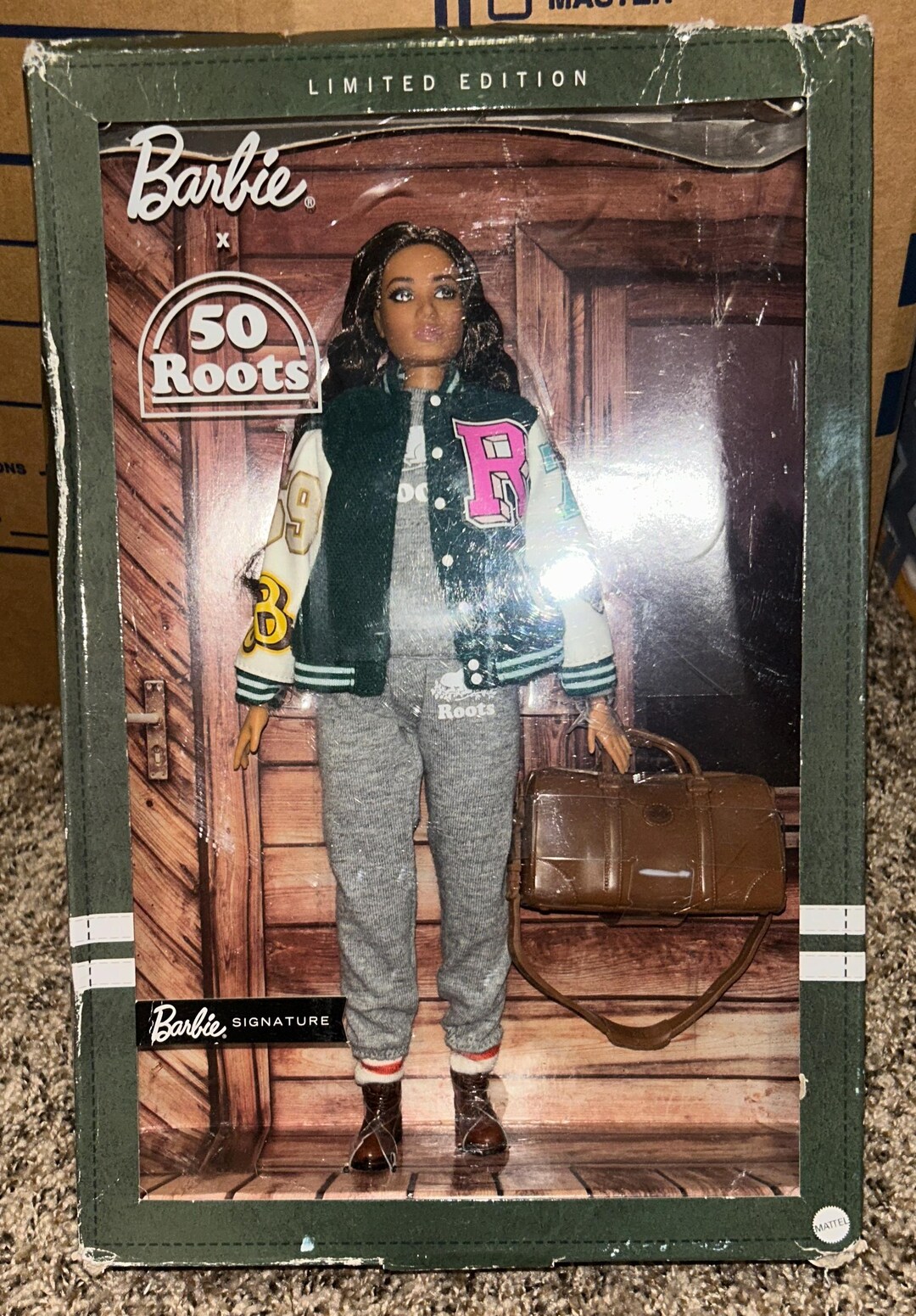 Barbie 50th Anniversary X Roots Collaboration Doll (damaged Box) - Etsy