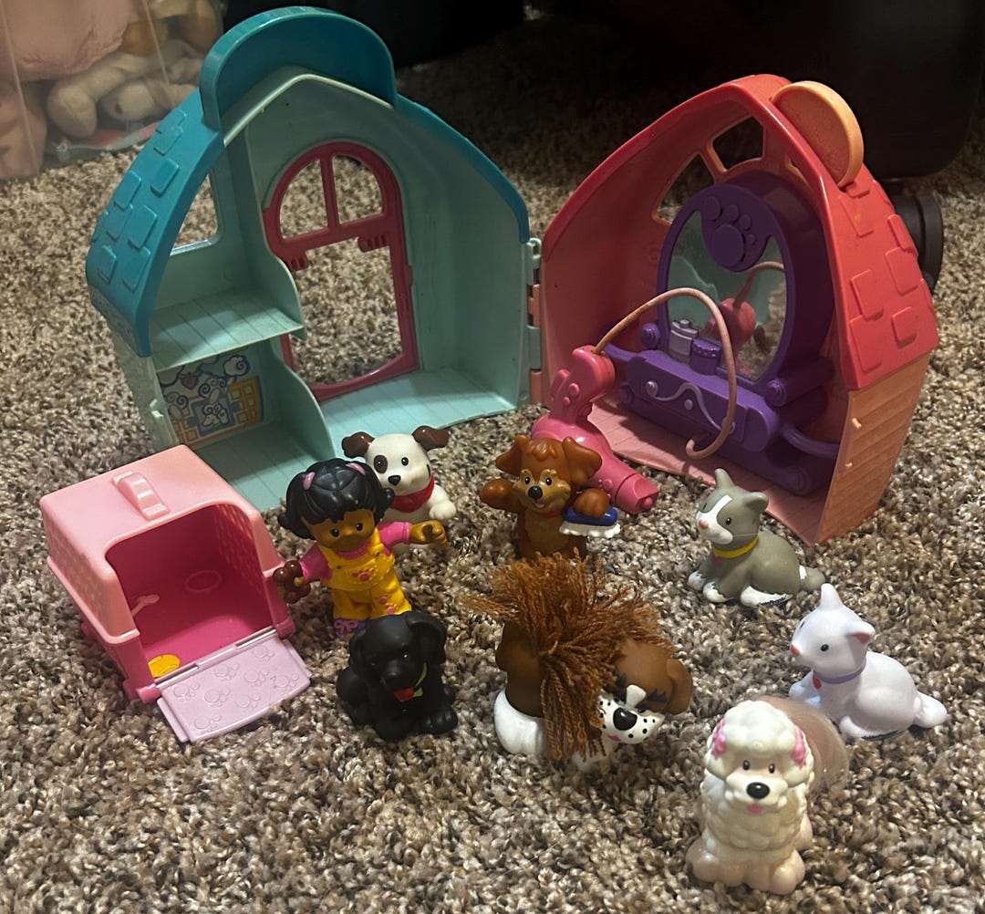 Fisher-price Little People Sonya Lee and Her Pet Salon - Etsy