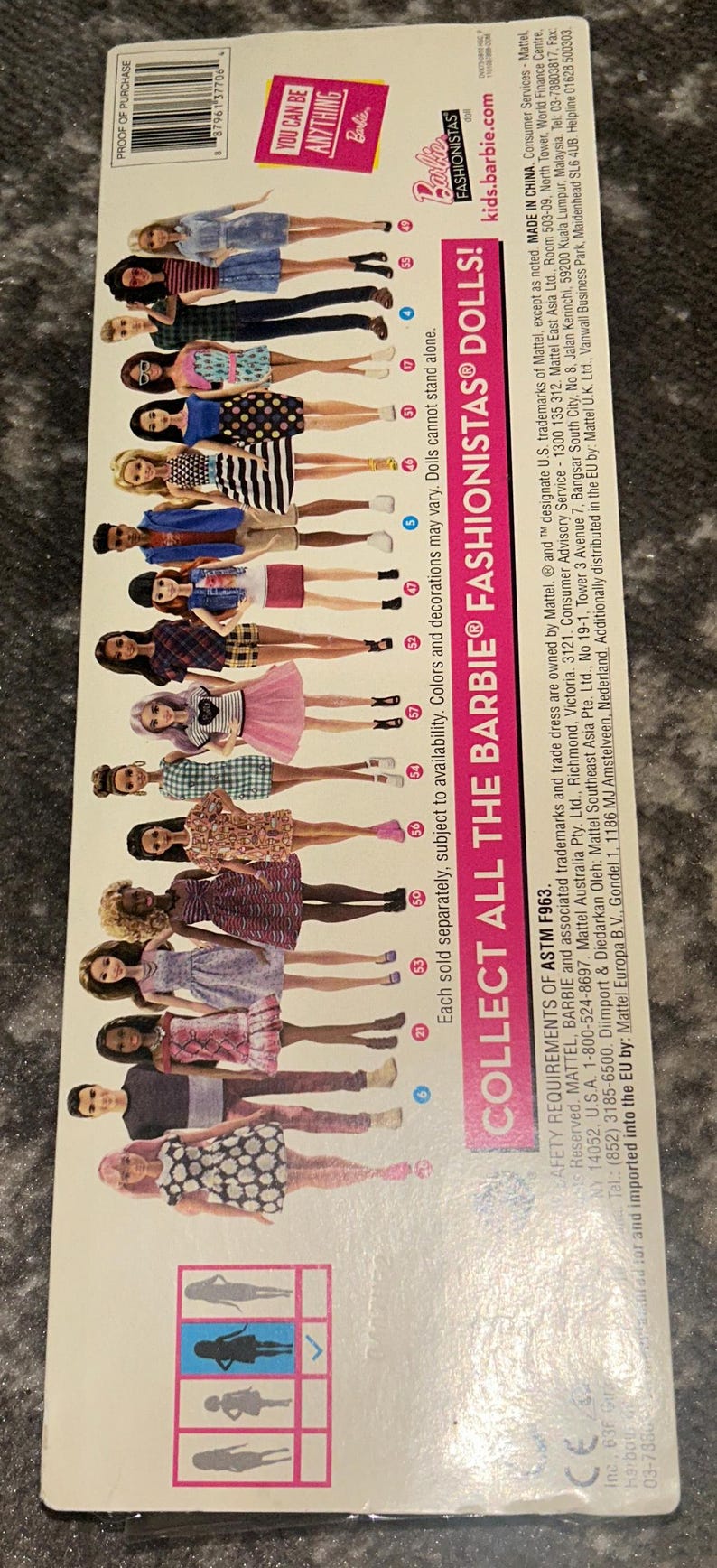 Barbie Fashionistas Doll # 51 (NEW) - Etsy