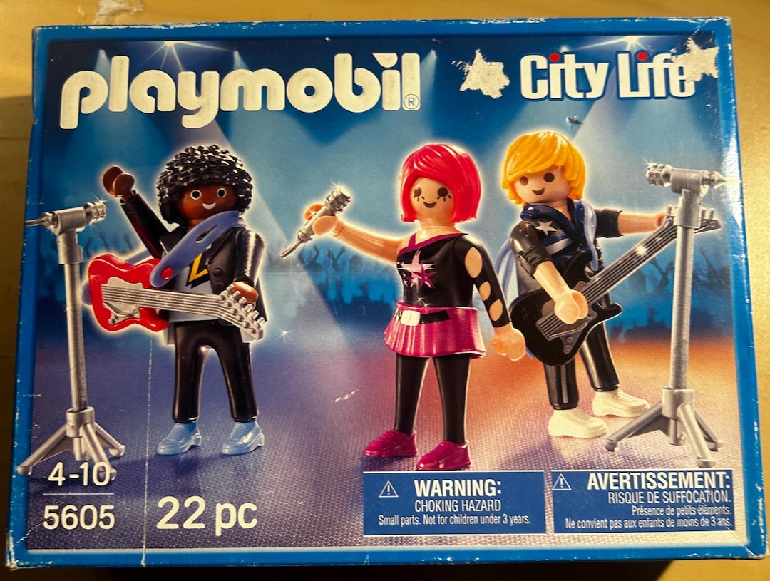 Playmobile Rockstar Set - Etsy