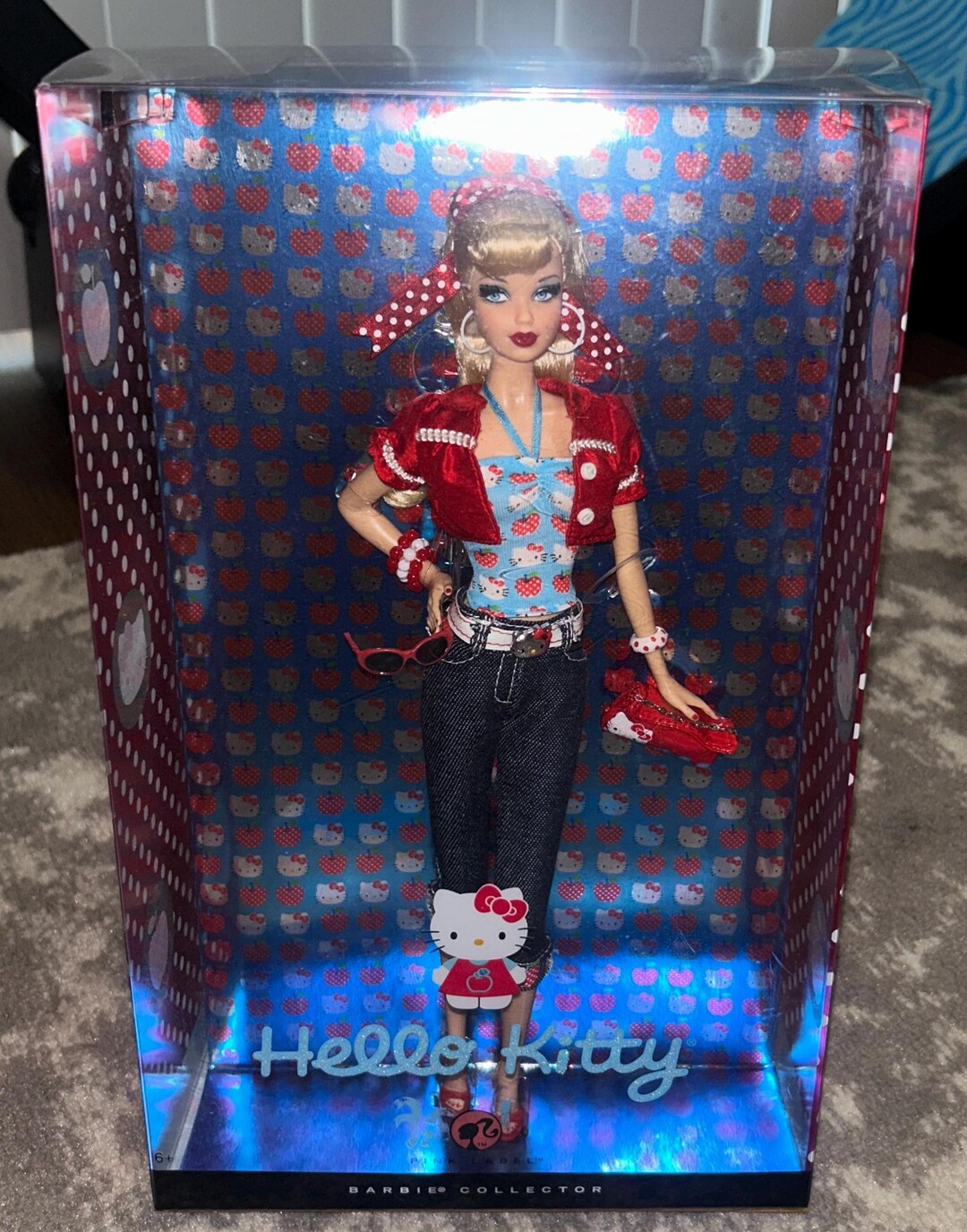 Mattel Hello Kitty Barbie Collector Pink Label Doll (NEW) - Etsy
