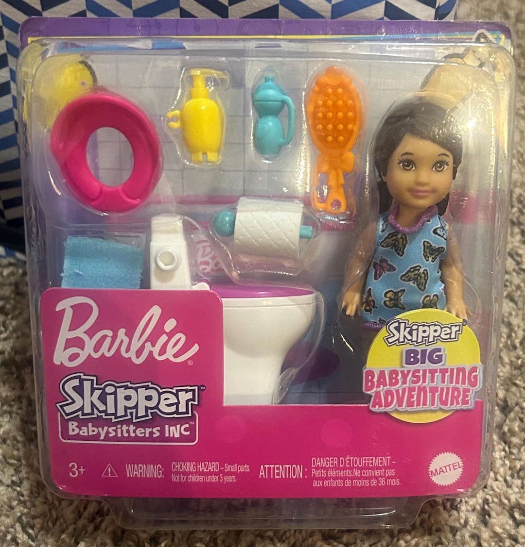Barbie-skipper Babysitter Inc Potty Training Doll Set - Etsy