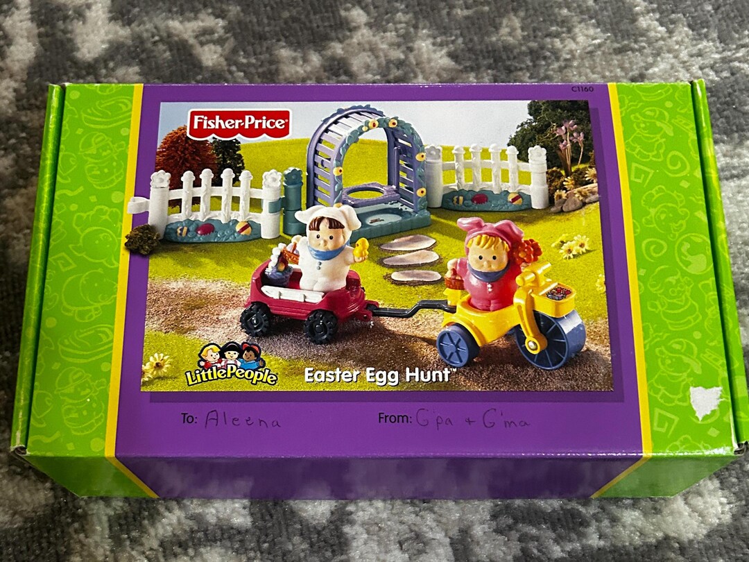 Fisher-price Little People Easter Egg Hunt (2003) - Etsy