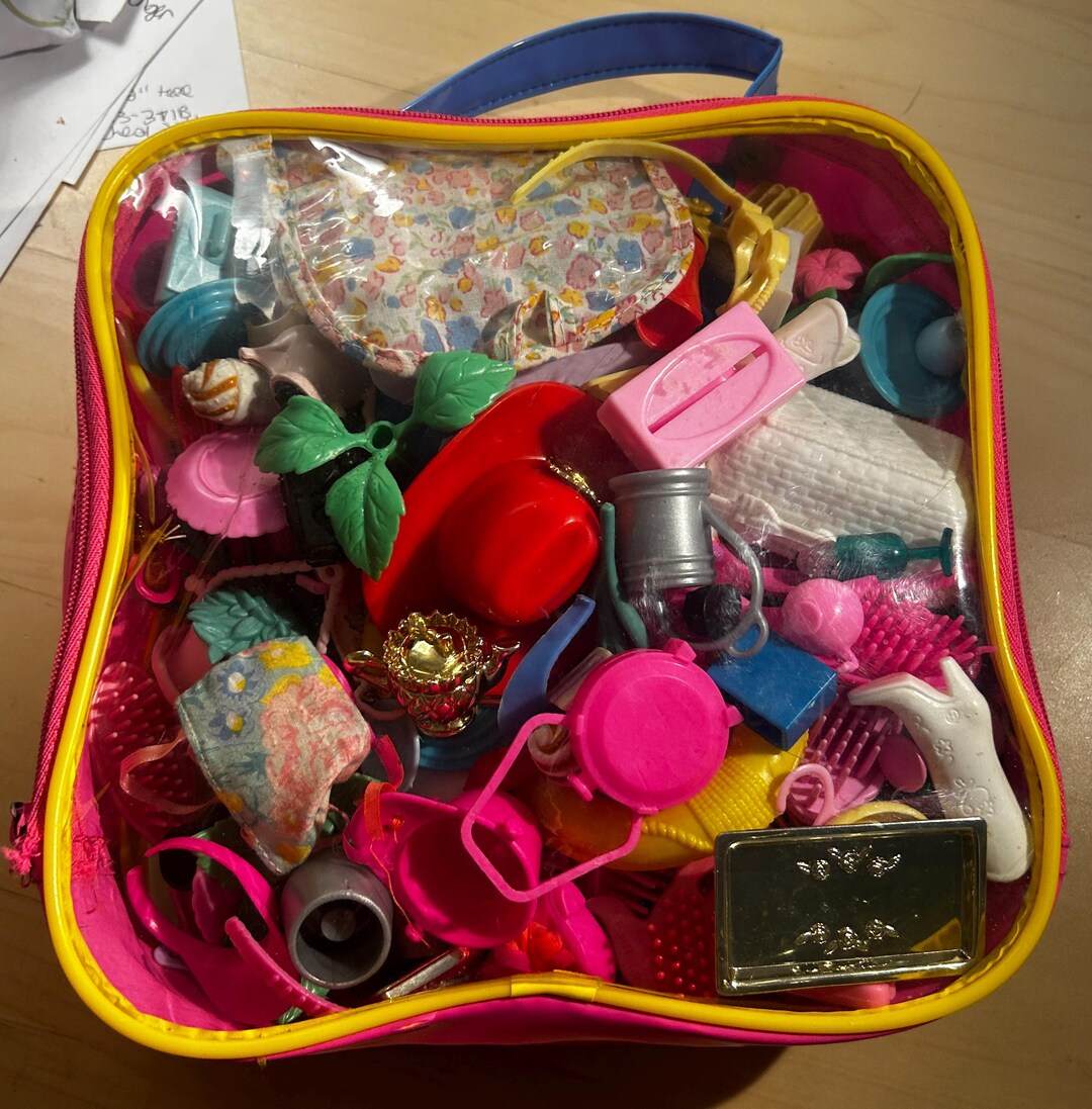 Two + Pounds of Barbie Accessories Food, Fashion, Entertaiment, - Etsy