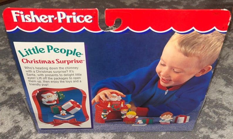 Fisher-price Little People Christmas Surprise Collectible Set (1998) - Etsy