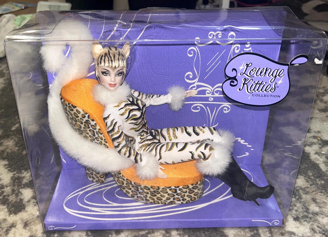 Barbie Lounge Kitties Collection #1 White Tiger Doll (NWT) - Etsy