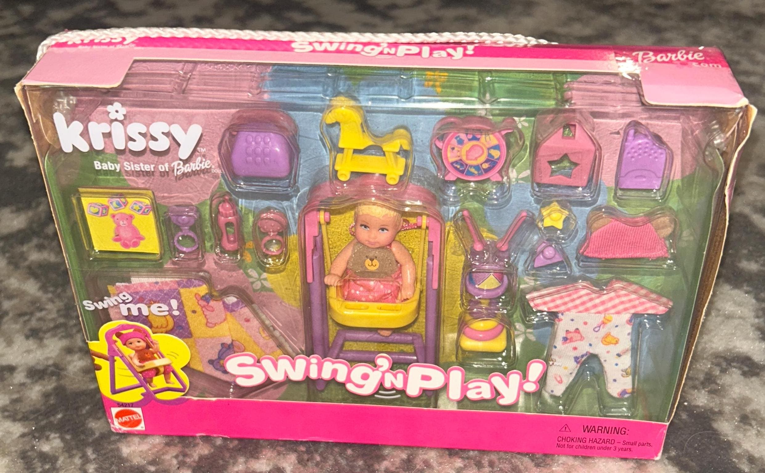 Barbie-krissy Baby Sister of Barbie-swing 'N Play Doll Set - Etsy