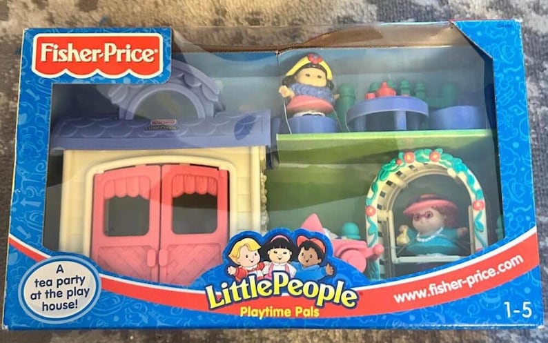 Fisher-price Little People Playtime Pals Playset - Etsy