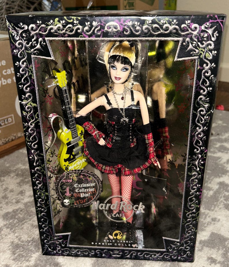 Mattel Barbie Glam Punk Gold Label Doll (NEW) - Etsy