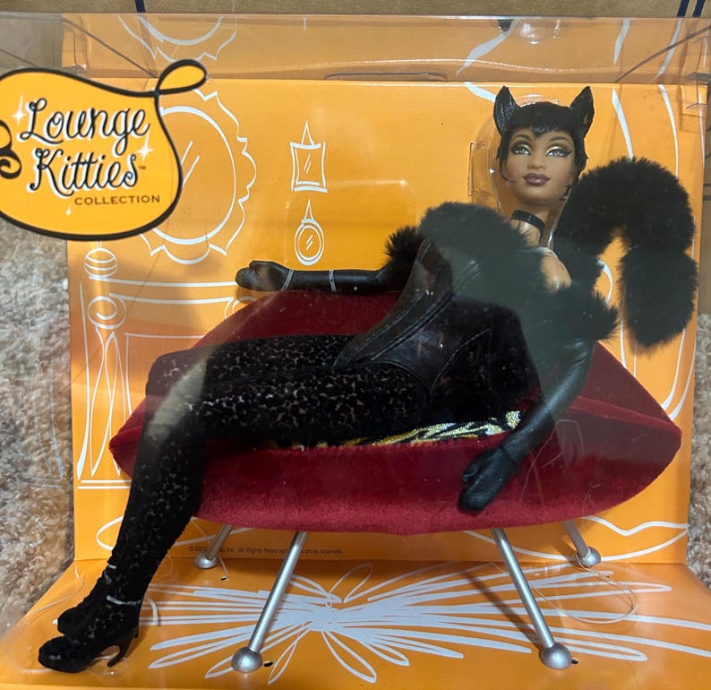 Barbie Black Panther Lounge Kitty Collection Doll - Etsy
