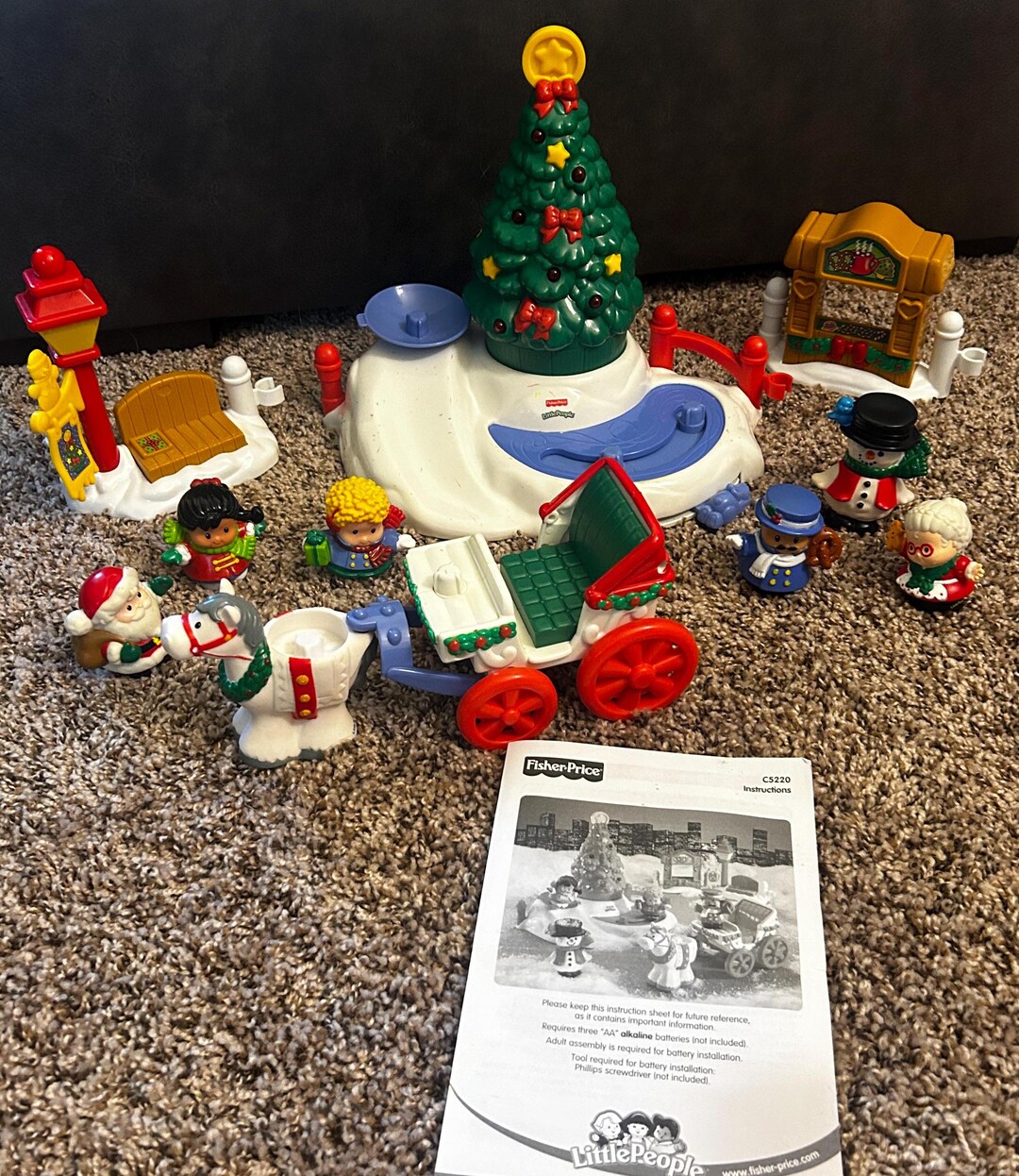Fisher-price Little People Tree Lighting Discovery Park - Etsy