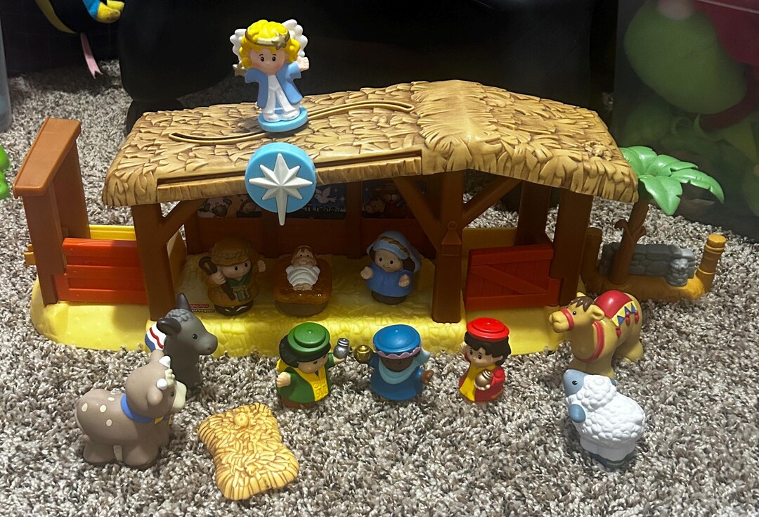 Fisher-price Little People Nativity Set - Etsy