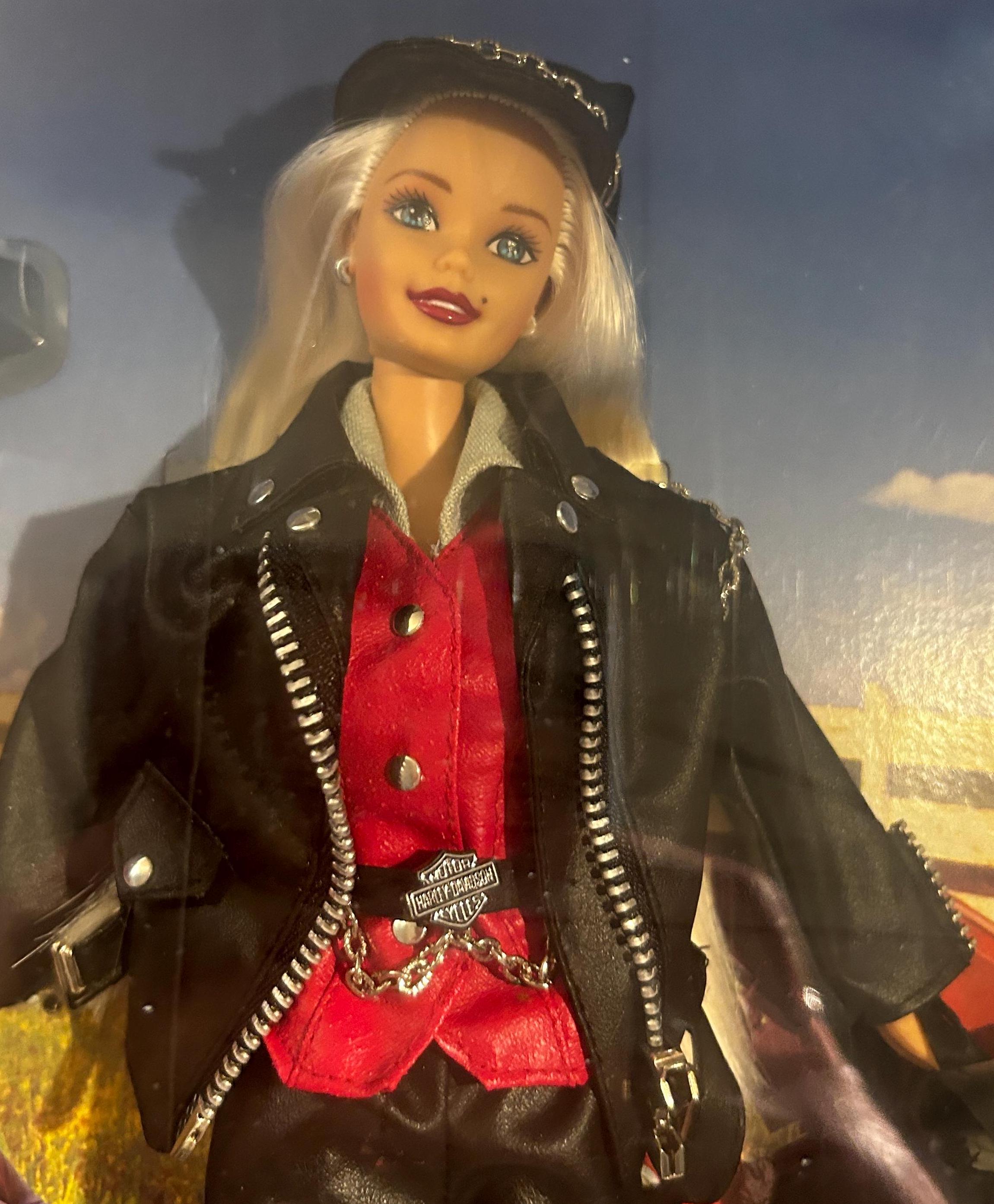 Harley-davidson Barbie #1 Limited Edition Doll Mattel - Etsy