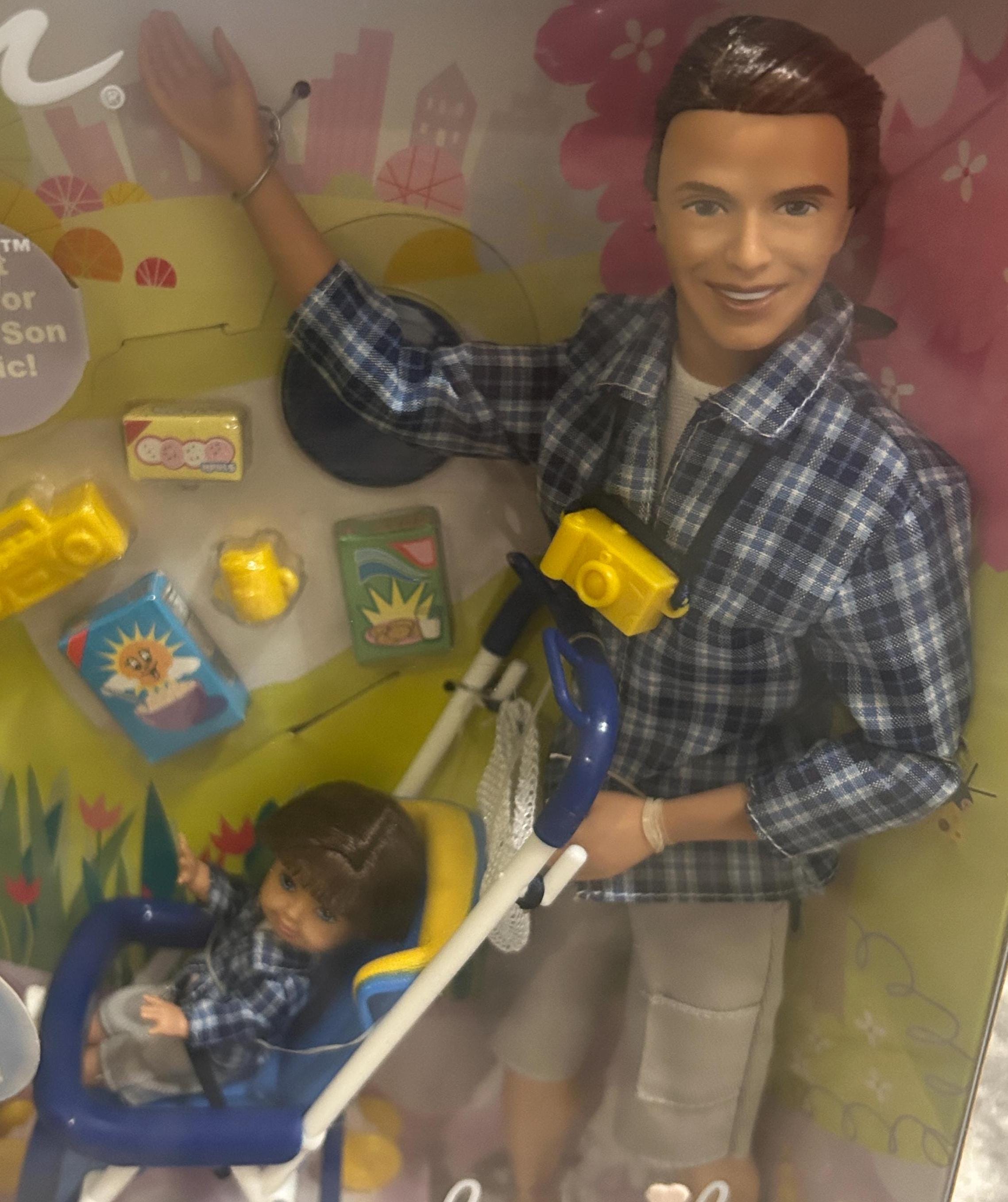 Barbie-happy Family Picnic Alan and Ryan Father and Son Dolls - Etsy
