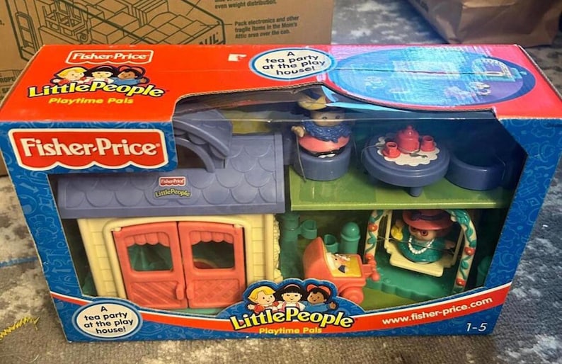 Fisher-price Little People Playtime Pals Playset - Etsy